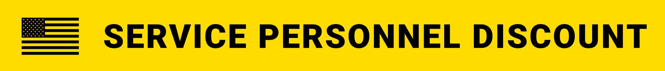 Military & Service Personnel Discount Available | Prinsu