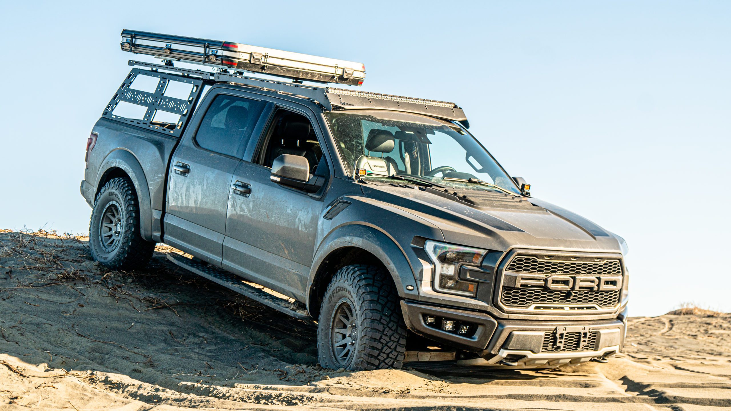 Ford Raptor Bed Rack - Cab Height 5.5' Bed | Prinsu