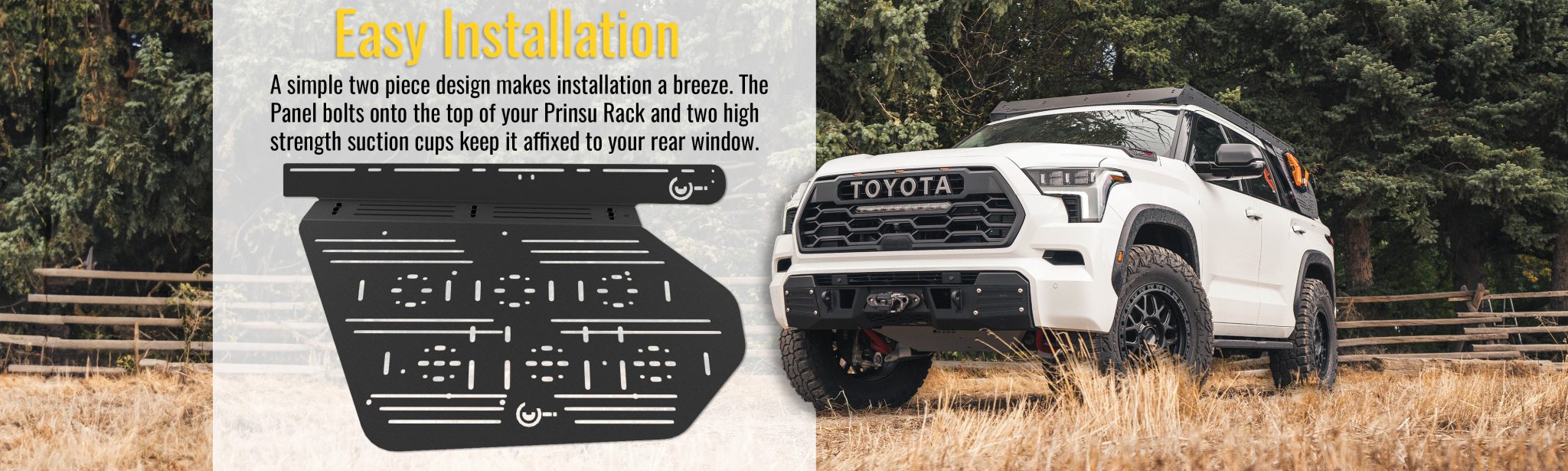 5th Gen 4Runner External MOLLE Panel by Prinsu | Prinsu