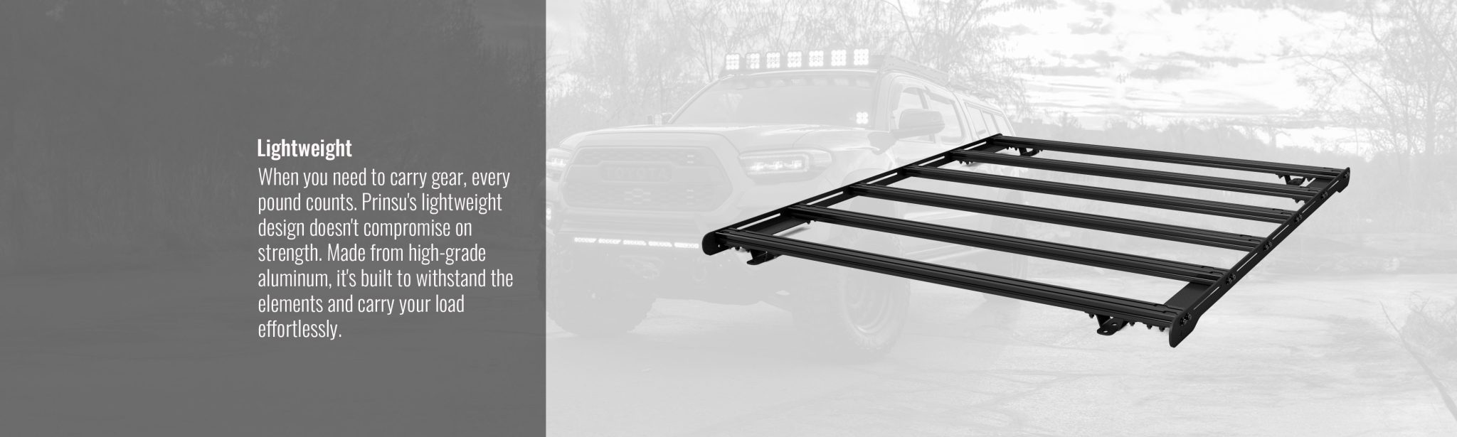 Universal Top Rack 5.5x47 for Versatile Use | Prinsu