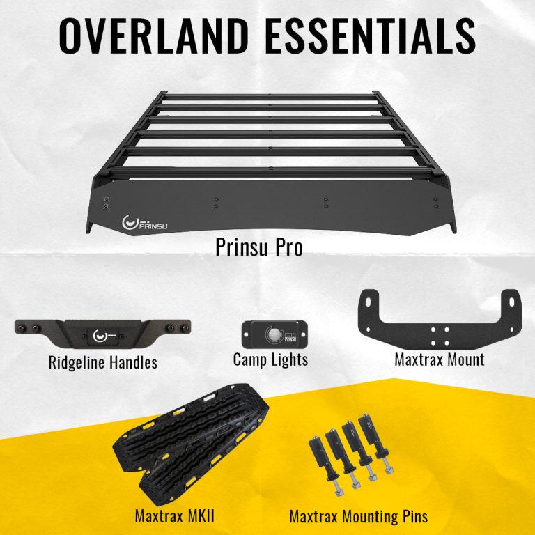 Overland Essentials Pro Rack Bundle for Offroad | Prinsu