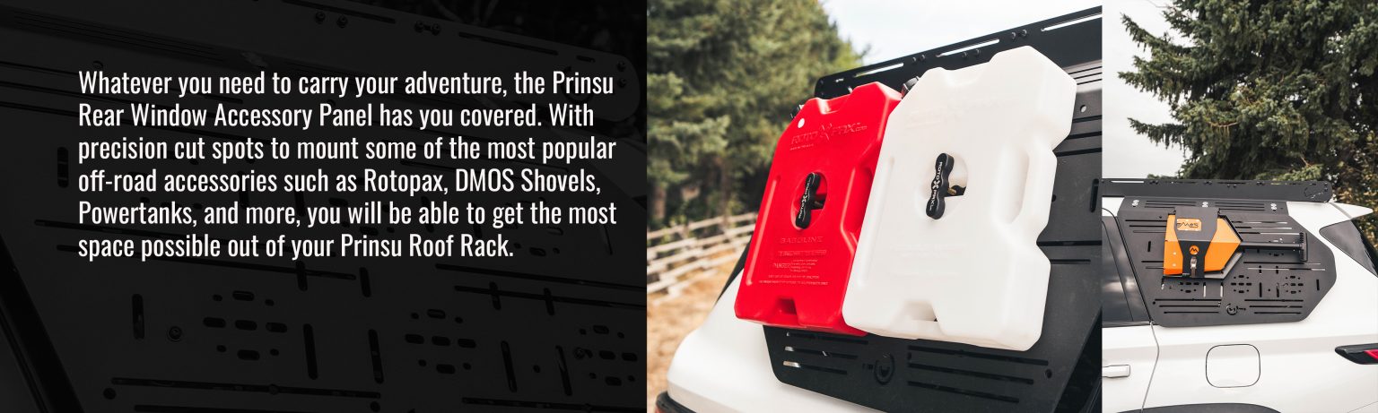 5th Gen 4Runner External MOLLE Panel by Prinsu | Prinsu