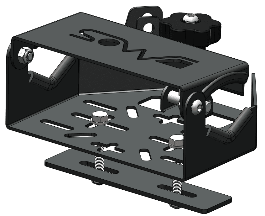 DMOS Universal Shovel/Axe Mount - Prinsu Roof Racks