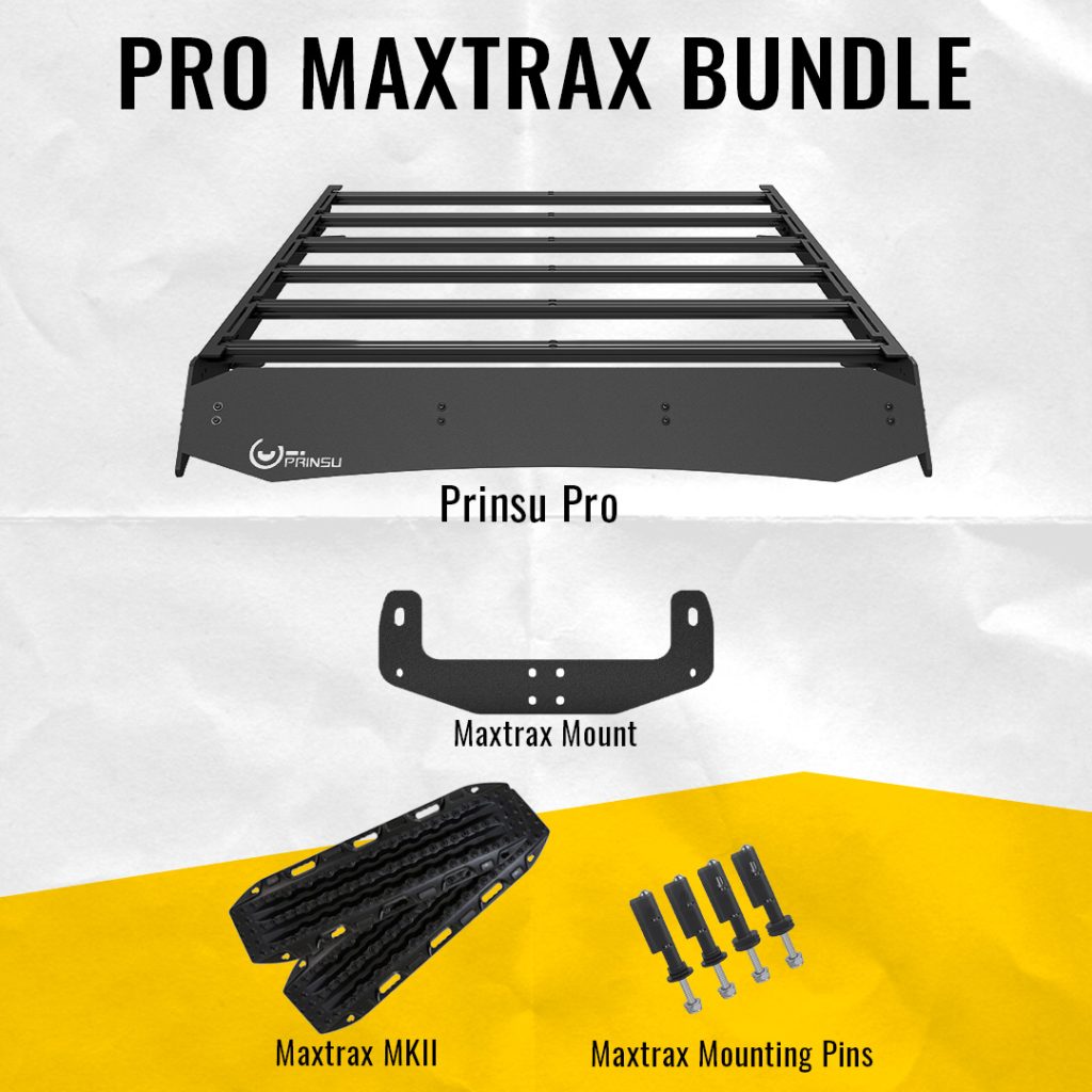 MAXTRAX Pro Rack Bundle for Offroad Adventures | Prinsu