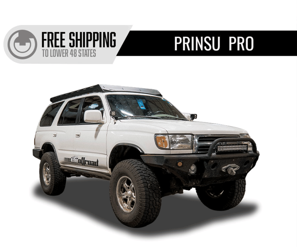 Prinsu Pro Toyota 4Runner Full Roof Rack | 1996-2002 - Prinsu Roof Racks